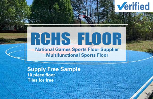 Modular PP court tiles overview