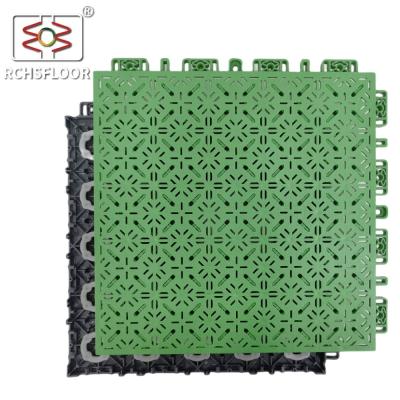 중국 600g/pc 내구성 가벼운 야외 스포츠 바닥 타일 안 슬리프 1.8cm 판매용