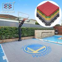 China S600 Modular Sport Tiles - 340mm x 340mm x 18mm PP Interlocking Flooring with 10-Year Warranty for sale