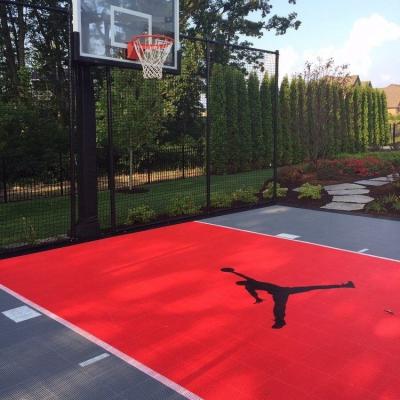 China Interlocking PP Sports Tiles for Basketball Court and Multi-Sport Use for sale