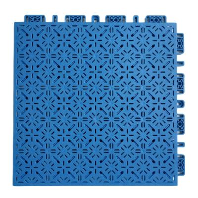 China Interlocking Basketball Court Tiles 340x340mm Polypropylene Sports Flooring for sale