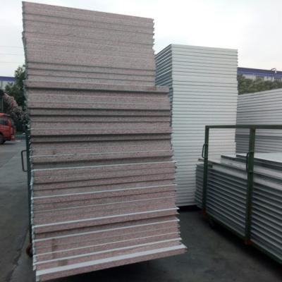 China light weight fireproof 50mm TPS sandwich panel  with grey white surface for prefabricated house for sale