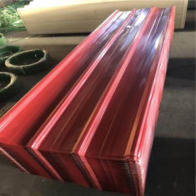 China HF-003 bordeaux color corrugated roofing sheet with the thickness 0.15-1.2mm for sale