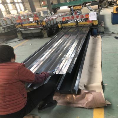 China 3000mm galvanized corrugated steel sheets 400pieces as a package for sale