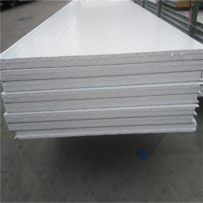 China 50mm corrugated eps panel sandwich container house board for workers camp for sale