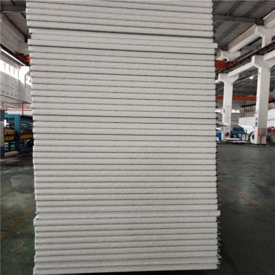 China 50mm light weight EPS sandwich panel with film for interial and exterior walls for sale