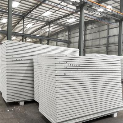 China 50mm waterproof ploystyrene foam sandwich panel for prefabricated homes for sale