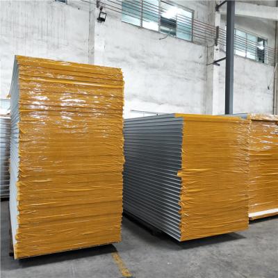 China building material 50mm rock wool sandwich panel for poultry farm for sale