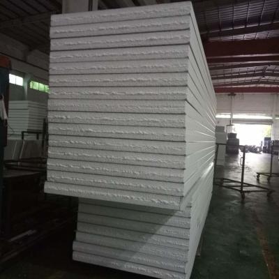 China grey white EPS sandwich waterproof wall panels 1150-100-0.376mm for prefab buildings for sale