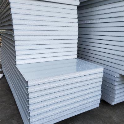 China 15 years manufactured home eps sandwich wall panels 1150-50-0.426mm steel sheet both side for sale