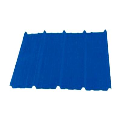 China cheap building materials blue corrugated roof sheet 4000-840-0.476mm for sale