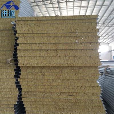 China 30minutes fire resistant 50mm rock wool sandwich insulated panels cold room materials for sale