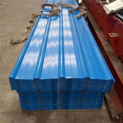 China 30years blue color steel roofing sheet  materials with 0.426mm for warehouse for sale