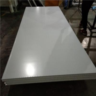 China 1150-50-0.426mm eps sandwich refractory panel with grey white color steel sheet for sale