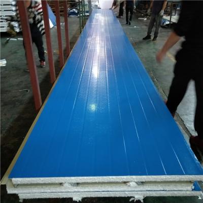 China thermal insulation decorative eps sandwich roof panel 1050-50-0.476mm steel sheet for sale