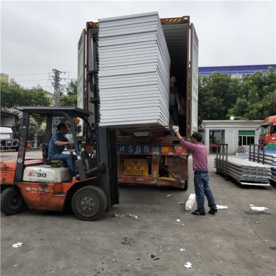 China embossing 950mm type eps sandwich panel cover with protection film both side for sale