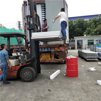 China waterproof embossing sandwich panel house building materials 950-50-0.376mm for sale