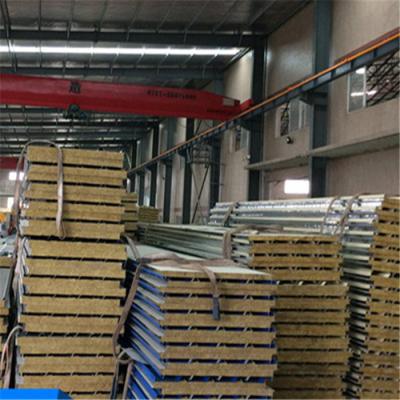 China 960mm fireproof rock wool sandwich panel construction materials in maldives for sale