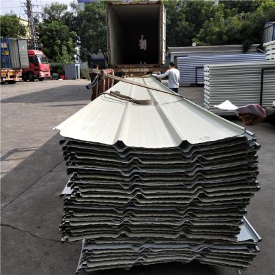 China 11800 meters ivory white corrugated roof sheets building materials for warehouse for sale
