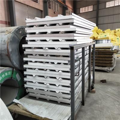 China lightweight 960 type 50mm eps sandwich roof panel with 0.426mm for buildings for sale
