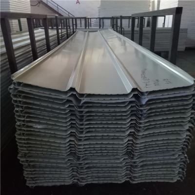 China 1050 ivory white sheet metal roofing tile with 0.426mm for construction buildings for sale