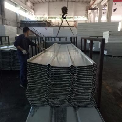China 1050mm ivory white steel roof sheets with 0.426mm for vegetable market for sale