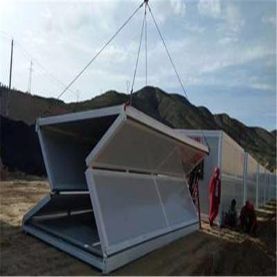 China life span 25-35 years 20ft foldable sandwich panel container house for worker camp for sale