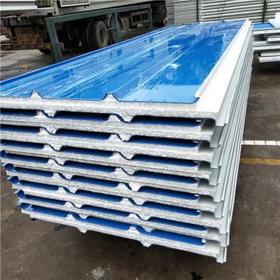 China strong and waterproof 30mm PVC eps sandwich panel with 12kg used for 10 years for sale