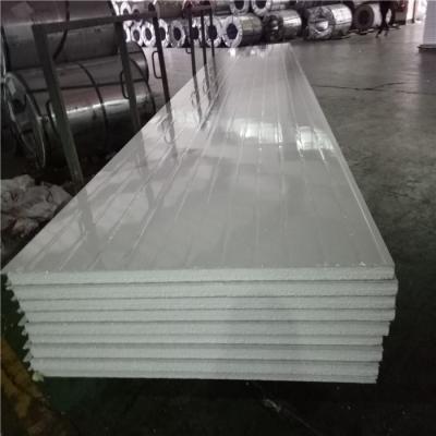 China lightweight greywhite 50mm eps sandwich wall panel for poultry farm for sale