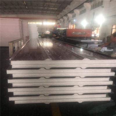 China lightweight greywhite 50mm styrofoam sandwich panel for poultry farm for sale