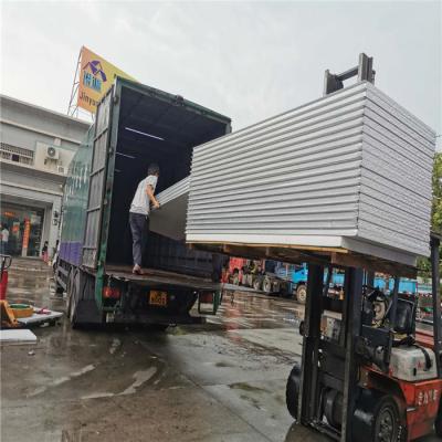 China effetive width 1150mm greywhite eps sandwich panel for K  type prefabricated house for sale