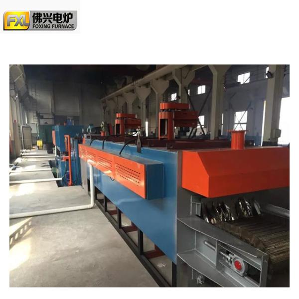 Horizontal Continuous Mesh Belt Furnace For Quenching And Tempering Process 140kw