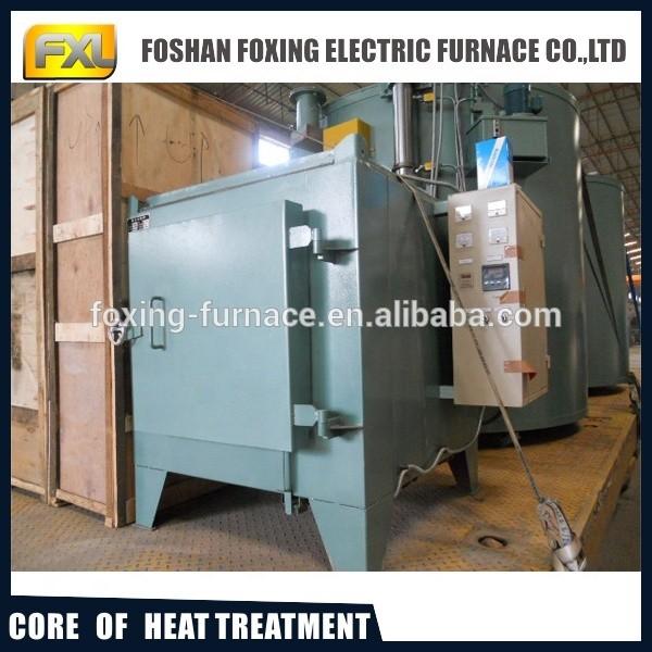 Tipo de horno de cámara de resistencia PLC Horno de tratamiento térmico de metales 120kw