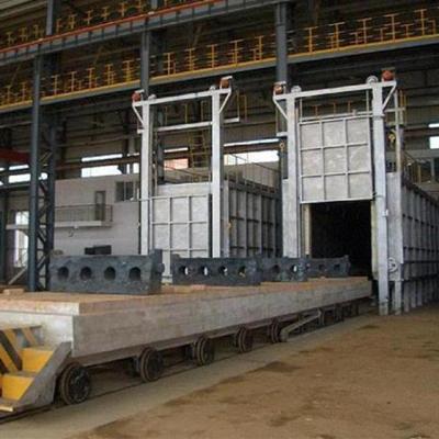 China Electric Trolley Type Furnace Car Type Bottom Bogie Hearth Heat Treatment for Quenching Annealing for sale