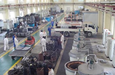 China PLC Motorcycle Air Valve Vacuum Liquid Nitriding Furnace Well Type Heat Treatment for sale