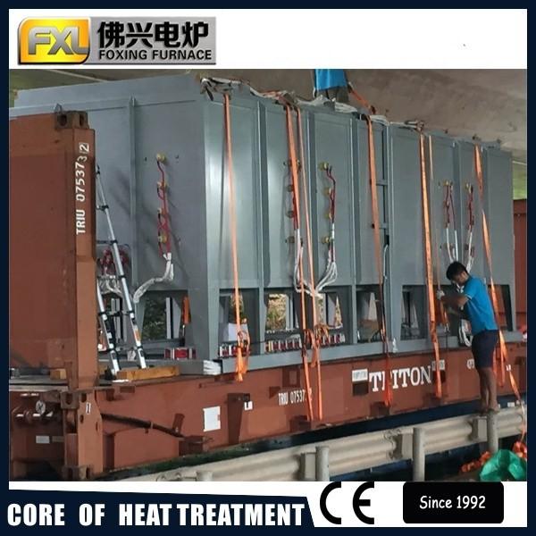 Industrial Bogie Hearth Trolley Type Furnace Heat Treatment 8T 65kw