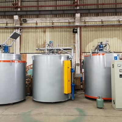 China Induction Electric Well Type Gas Fired Pit Furnace For Low Carbon Steel for sale