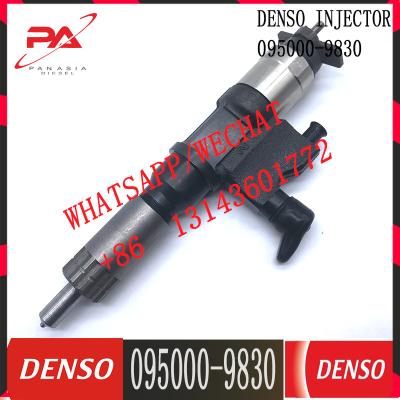 China Echte van de het Spoordieselmotor van DENSO Gemeenschappelijke Brandstofinjector 095000-9830 0950009830 Te koop