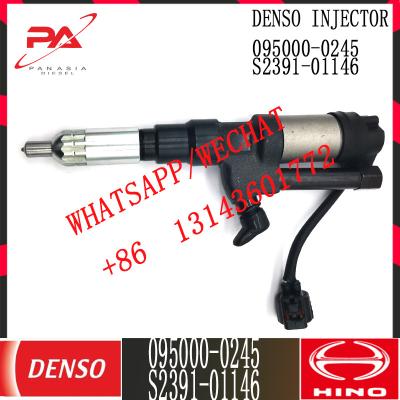 Cina Iniettore comune diesel della ferrovia di DENSO 095000-0245 per HINO 23910-1146 S2391-01146 in vendita