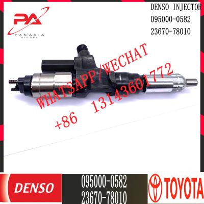 China DENSO Diesel Common rail Injector 095000-0582  for TOYOTA  23670-78010 for sale