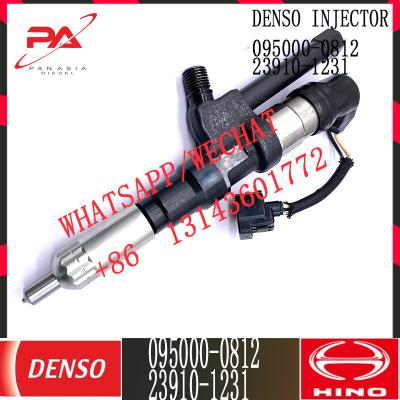 Κίνα Κοινός εγχυτήρας 095000-0812 ραγών diesel DENSO για HINO 23910-1231 προς πώληση