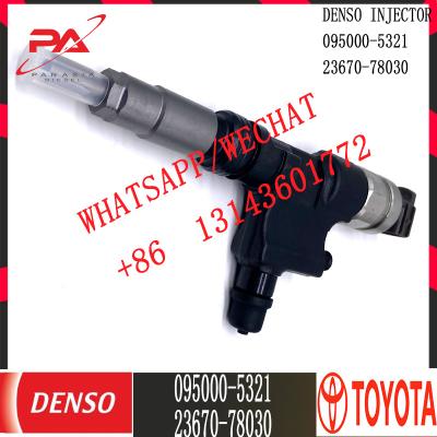 China DENSO Diesel Common rail Injector 095000-5321  for TOYOTA  23670-78030 for sale