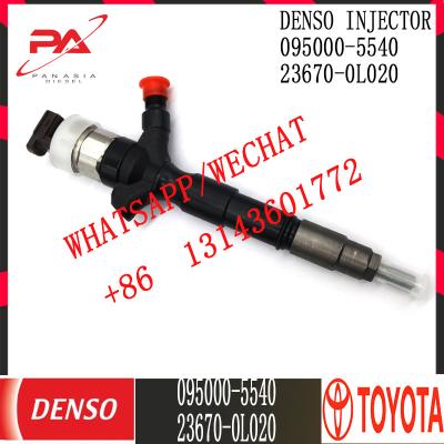 China DENSO Diesel Common rail Injector 095000-5540  for TOYOTA  23670-0L020 for sale