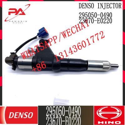 China 23670-E0220 DENSO Diesel Common Rail Injector 295050-0490 For HINO for sale