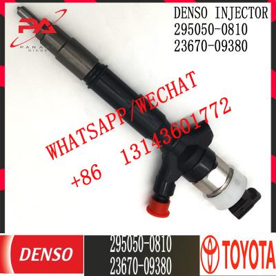 China DENSO Diesel Common Rail Injector 295050-0810 For TOYOTA 23670-09380 for sale