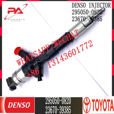 China DENSO Diesel Common Rail Injector 295050-0820 For TOYOTA 23670-39385 for sale