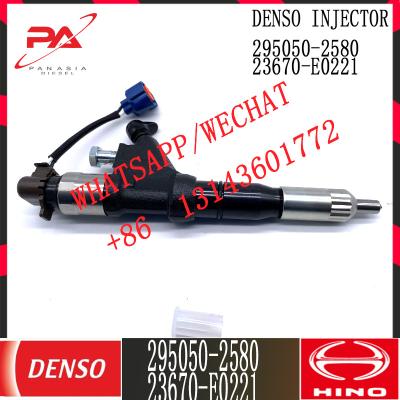 China DENSO Diesel Common Rail Injector 295050-2580 For HINO 23670-E0221 for sale