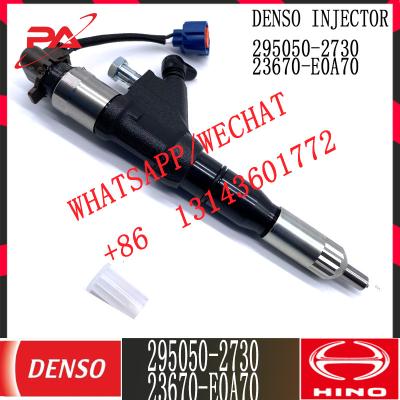 China DENSO Diesel Common Rail Injector 295050-2730 For HINO 23670-E0A70 for sale