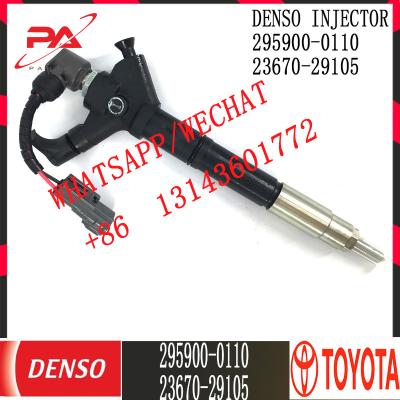 China DENSO Diesel Common Rail Injector 295900-0100 For TOYOTA 23670-29105 for sale