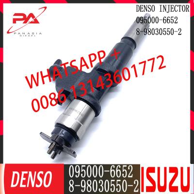 China DENSO Diesel Common Rail Injector 095000-6652 For ISUZU 8-98030550-2 for sale